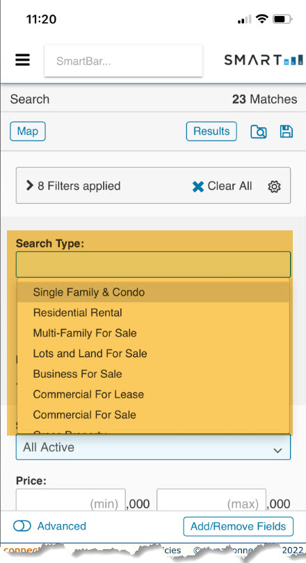 connectMLS Mobile Access – connectMLS