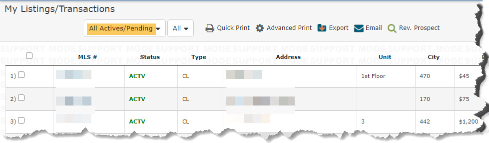 Reverse Prospecting – connectMLS