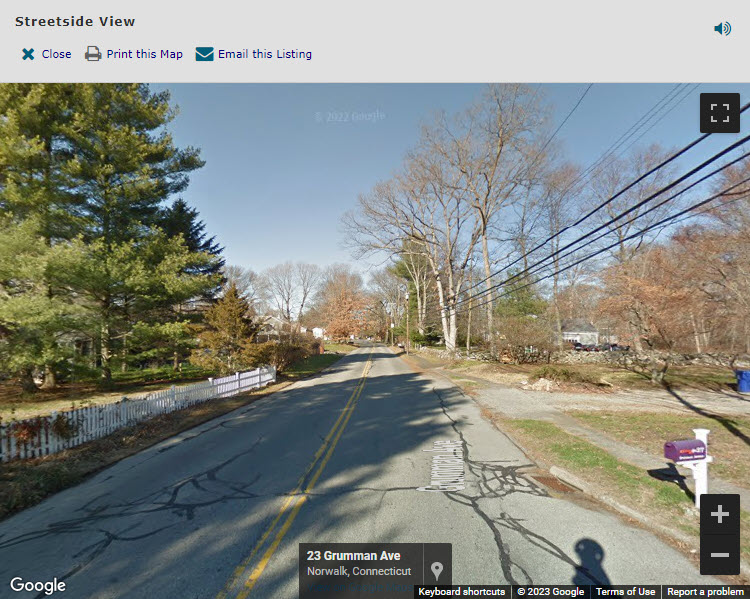 Streetside View – connectMLS